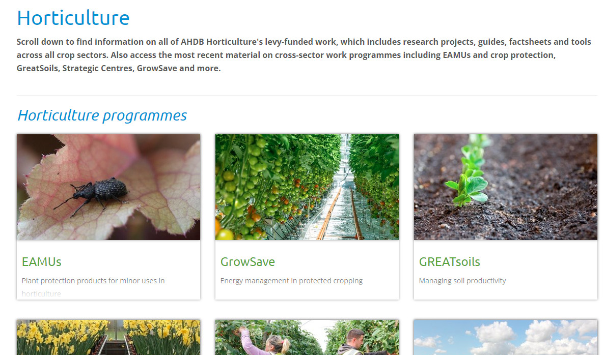 AHDB Research Reference site – BOA